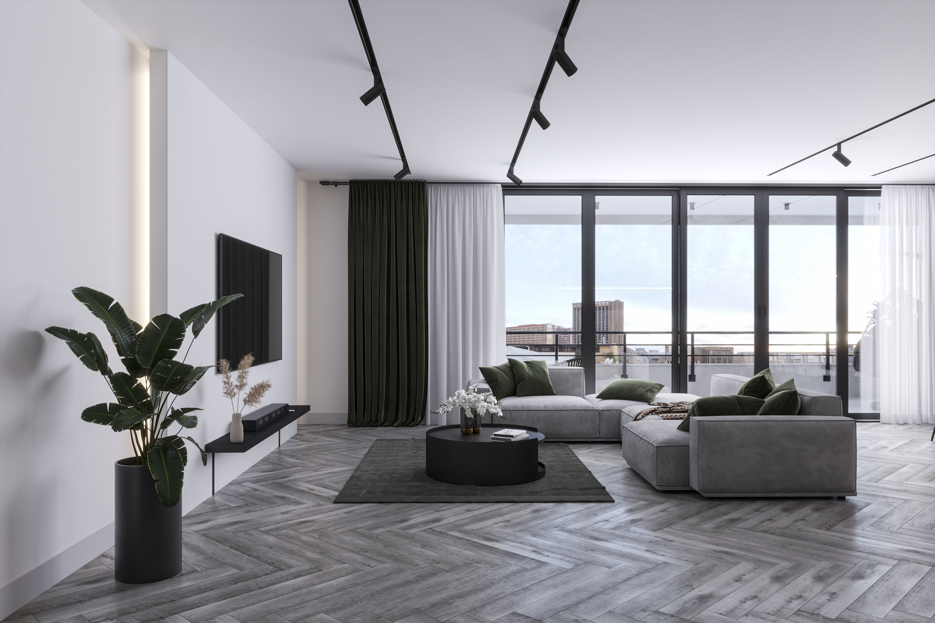 Interior design with high quality renderings.